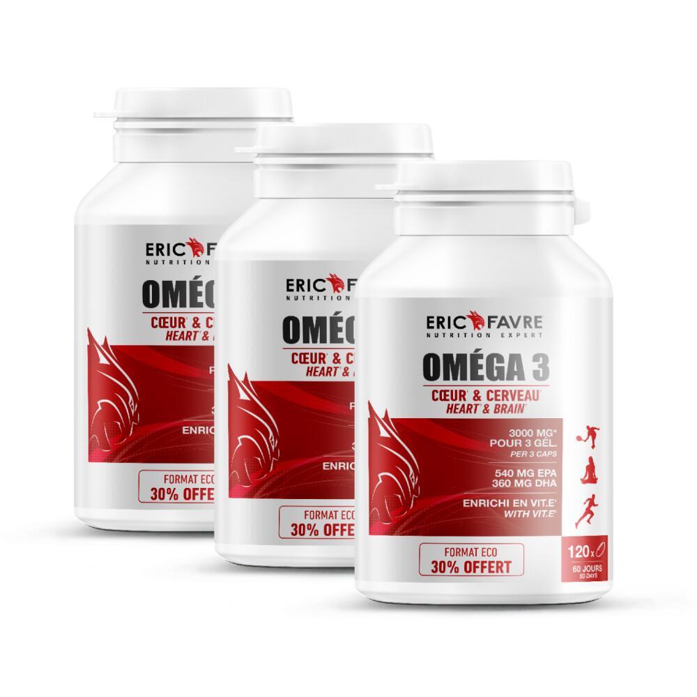 Omega 3 - Coeur et cerveau - Lot de 3 unités 3701340507583 | eBay